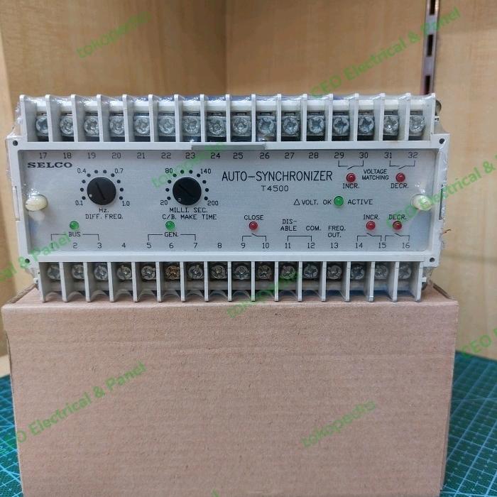 Jual Selco Auto Synchronizer typ T4500-01/SUPPLY 440V/SELCO - Jakarta ...
