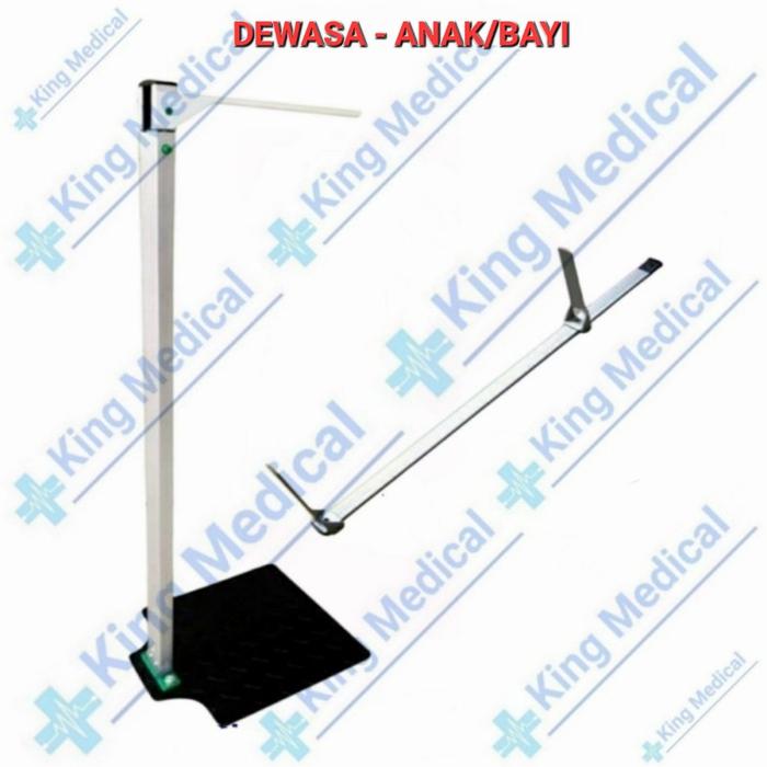 Jual Stadiometer Alat Ukur Tinggi Badan Bayi Anak Dewasa JUNGSON ECOSTA ...
