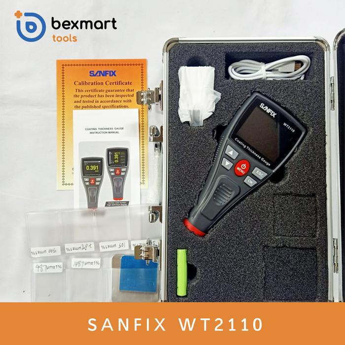 Jual SANFIX WT-2110 COATING THICKNESS GAUGE/WT2110/WT 2110 - Jakarta Barat - Bexmart | Tokopedia