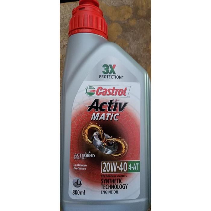 Jual oli motor castrol activ matic 20w-40 - Jakarta Barat ...