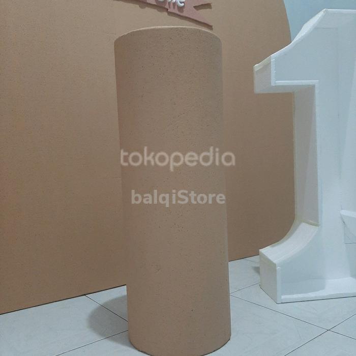 Jual meja tabung styrofoam dekorasi pesta ultah aqiqah 80cm - Kota ...