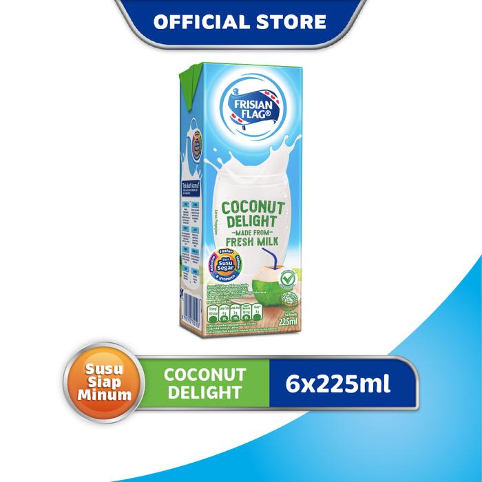 Promo Frisian Flag Purefarm Susu UHT Coconut Delight 225ml [6 pcs ...
