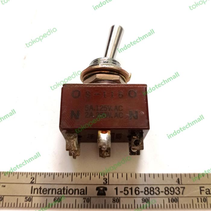 Jual Toggle switch NKK Nikkai S116 Nihon Kaiheiki Japan - Kab ...