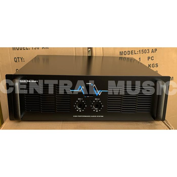 Jual BOX POWER AMPLIFIER GAS 2501 FULL BESI HITAM TEBAL HIGH QUALITY ...