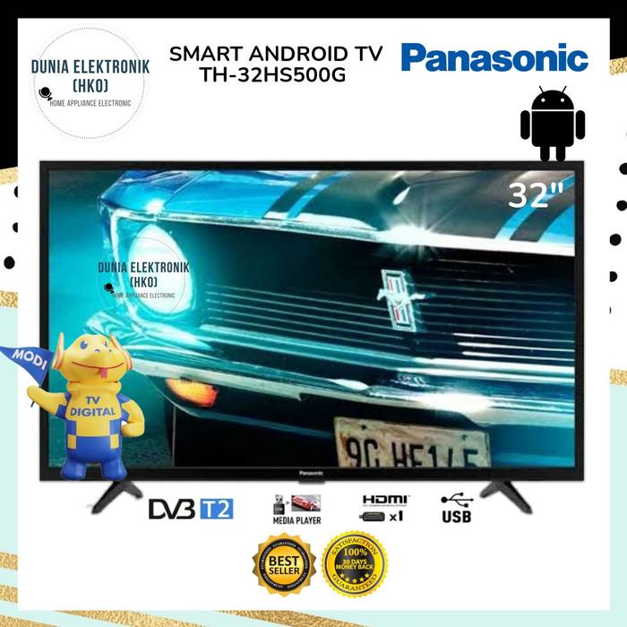 Promo PANASONIC TH32HS500G SMART ANDROID TV 32 INCH 32" SMART TV 32 ...