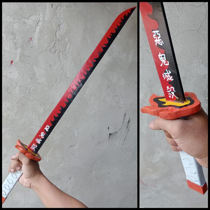 Jual Pedang Rengoku Kyojuro Demon Slayer - Kab. Bekasi - Saifullah ...