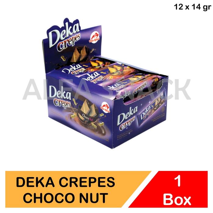 Jual Deka Crepes Choco Nut Kemasan Box 12 x 14 gram - Kab. Sidoarjo ...