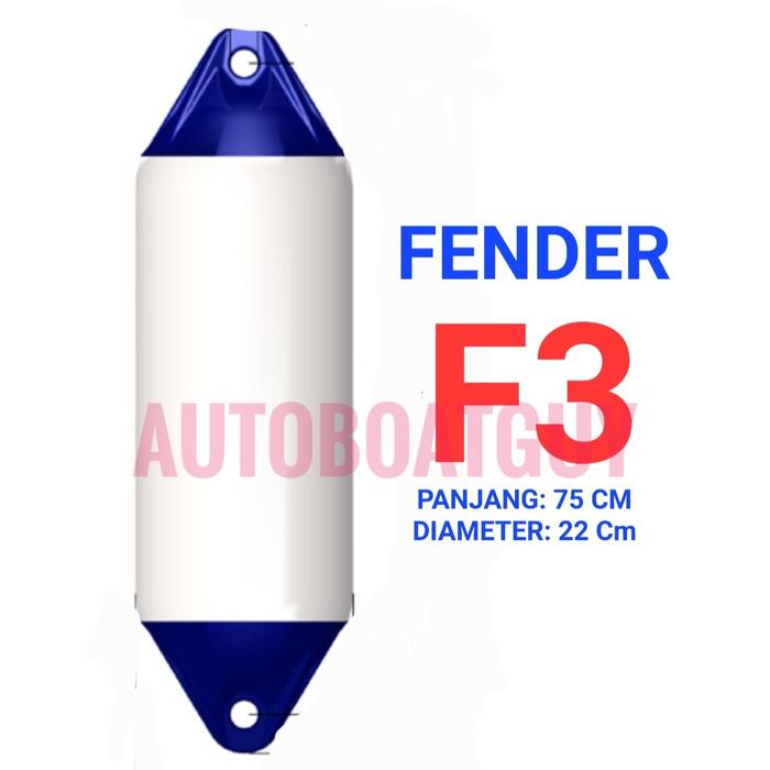 Jual Fender F3 / Dapra / Bumper PVC untuk Kapal / Perahu Boat Ukuran F ...