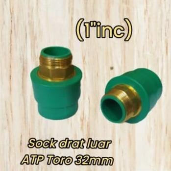 Jual SOCK DRAT LUAR PPR TORO 1" SDL PPR TORO 32MM - Jakarta Pusat ...