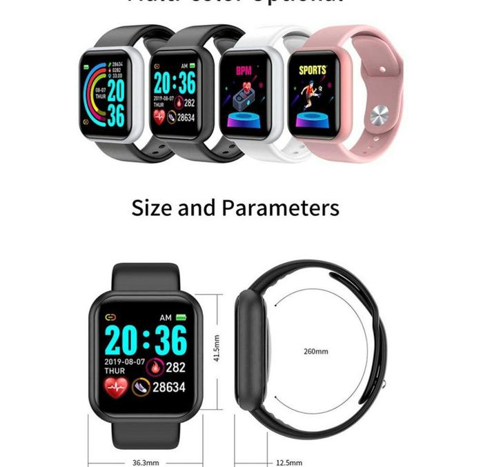 Jual Sport smartwatch Couple FM - Kab. Tangerang - FindMe. | Tokopedia