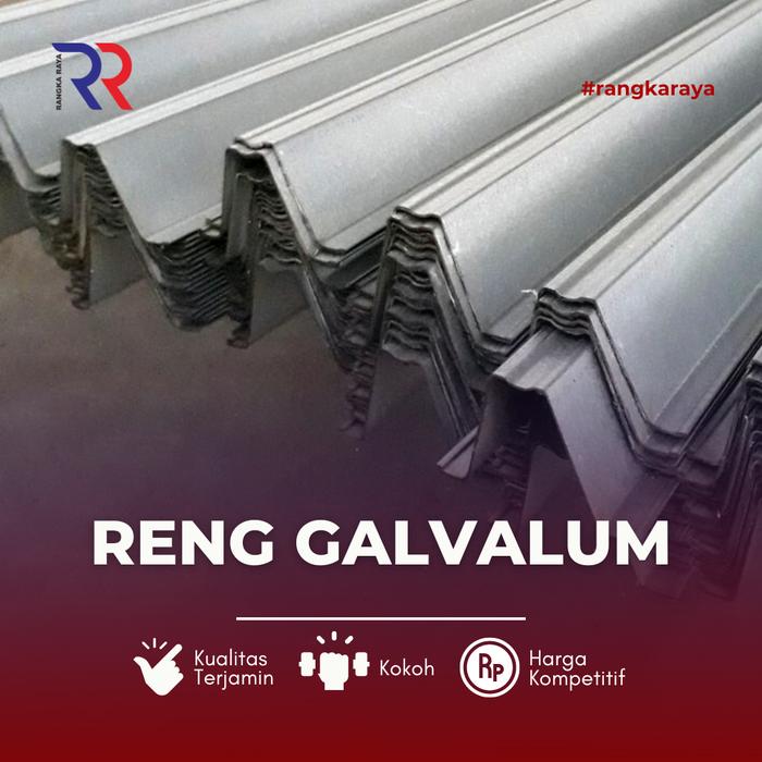 Jual GALVALUM RENG BAJA RINGAN 30mm X 0.45mm X 6M - Rangka Raya Store ...