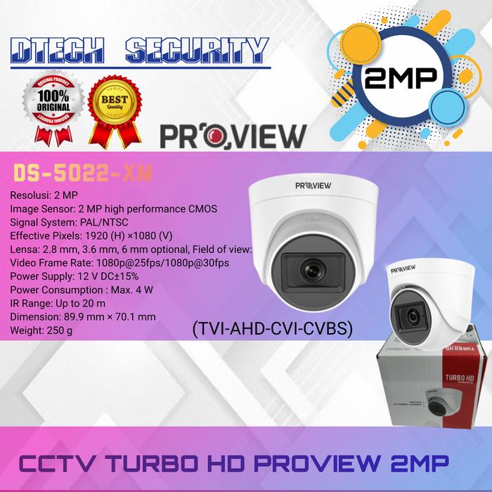 Jual Camera Cctv Oem Hikvision 2MP/ Camera Proview 2MP DS-5022-XM All ...