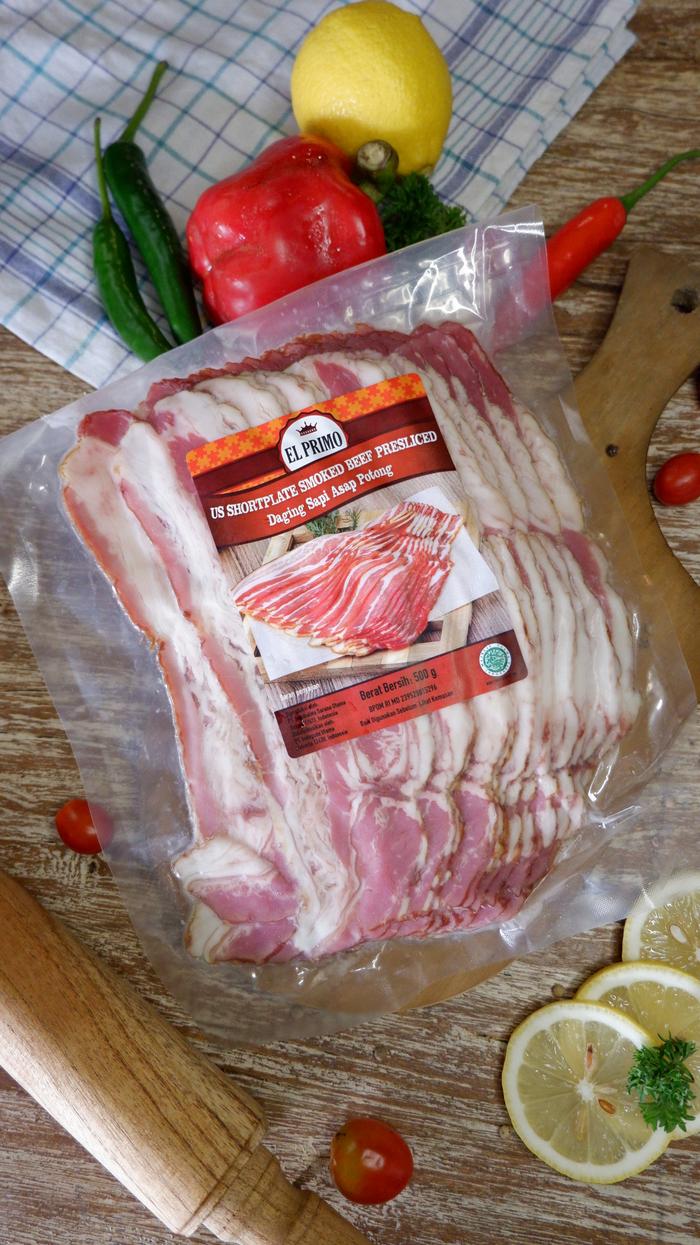 Jual EL Primo Smoked Beef US Short Plate Pre-Sliced 500Gr - Kab. Sleman ...