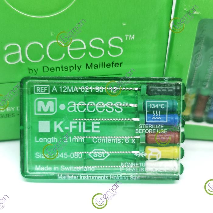 Promo Dentsply M Access K File 21 mm Jarum Endo PSA 08 10 15-40 45-80 ...