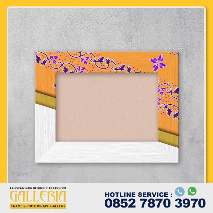 Jual Bingkai/Figura/Printable Frame Motif Batik Gong Kuntum - 12R, Tdk cetak foto - Kota ...