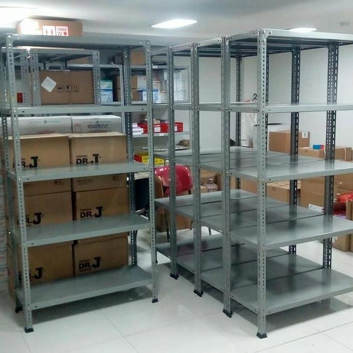 Jual RAK BESI SIKU 200x40x120cm (5 SUSUN / 4 RUANG) - Jakarta Barat ...