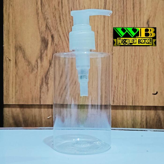 Jual Botol Pump 250 ML / Botol PET 250ml RFS Tutup Pump Lotion - CLEAR ...