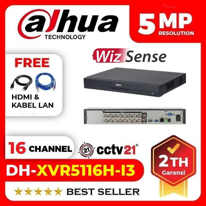 Jual DVR DAHUA 16CH 16 CHANNEL 5MP DH-XVR5116H-I3 H.265 PROMO CCTV21 - Jakarta Pusat - CCTV21 ...