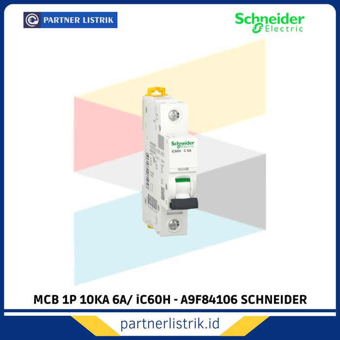 Jual MCB 1P 6A ACTI9 iC60H C SCHNEIDER ELECTRIC - A9F84106 - Jakarta Timur - PARTNER LISTRIK ...