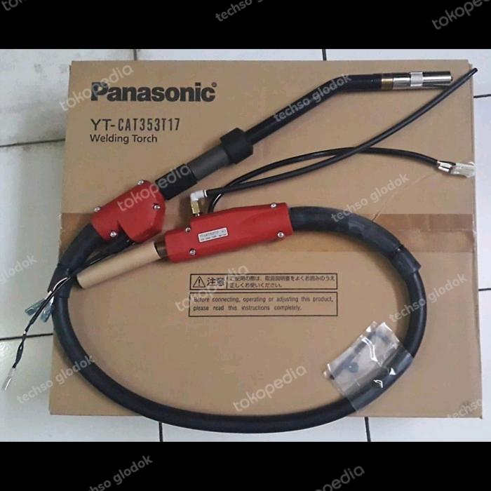 Jual PANASONIC YT-CAT353T17 WELDING TORCH FOR ROBOTIC WELDING ORIGINAL ...