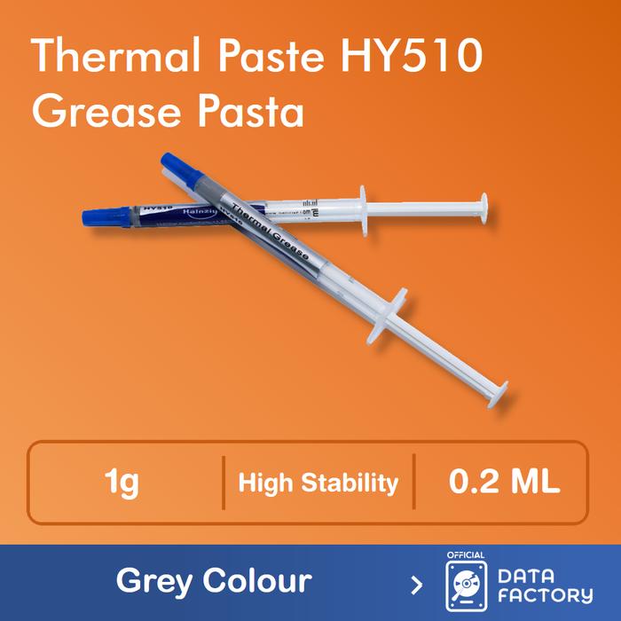 Jual THERMAL PASTE HY510 GREASE 1GR PASTA CPU GPU VGA HEATSINK SILICONE ...