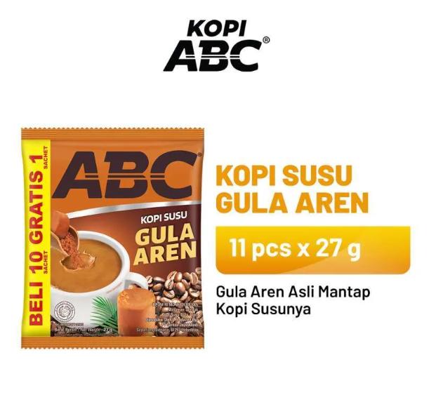 Jual ABC Kopi Susu Gula Aren Isi 11 Sachet @ 27 gram - Jakarta Utara ...