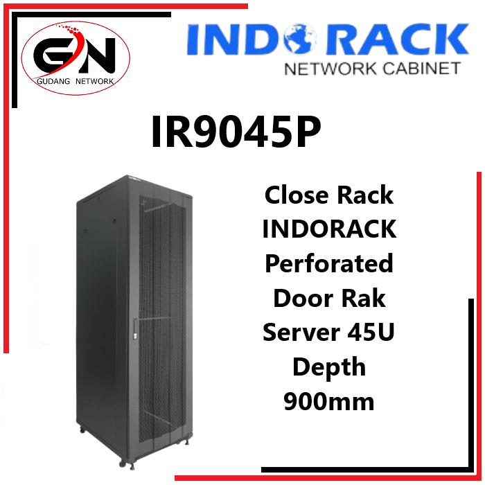 Jual Close Rack INDORACK Perforated Door Rak Server 45U Depth 900mm ...