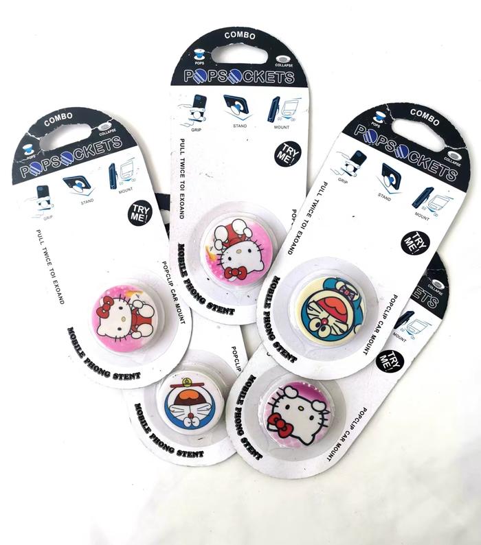 Jual POP SOCKET Cartoon Handphone/Tablet - Pop Socket Kartun Gambar ...
