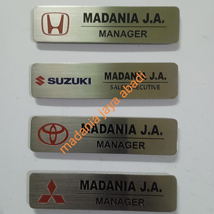 Jual pin magnet / name tag magnet / nama dada magnet custom - Jakarta ...
