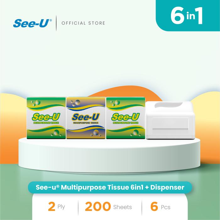 Jual See-u® Multipurpose Tissue 6 in 1 + Dispenser - Kab. Tabanan ...