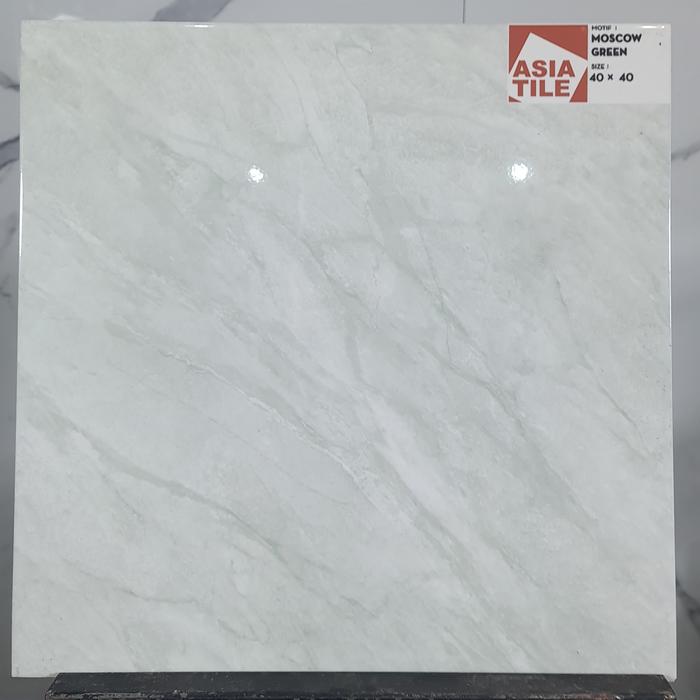 Jual Keramik Lantai Asia Tile MOSCOW Series 40x40 cm Kw1 - GREEN ...