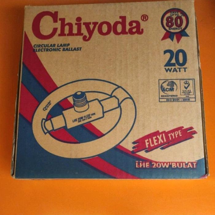 Jual Chiyoda neon bulat flexi type 20 watt Lampu neon ring 20W sinar ...