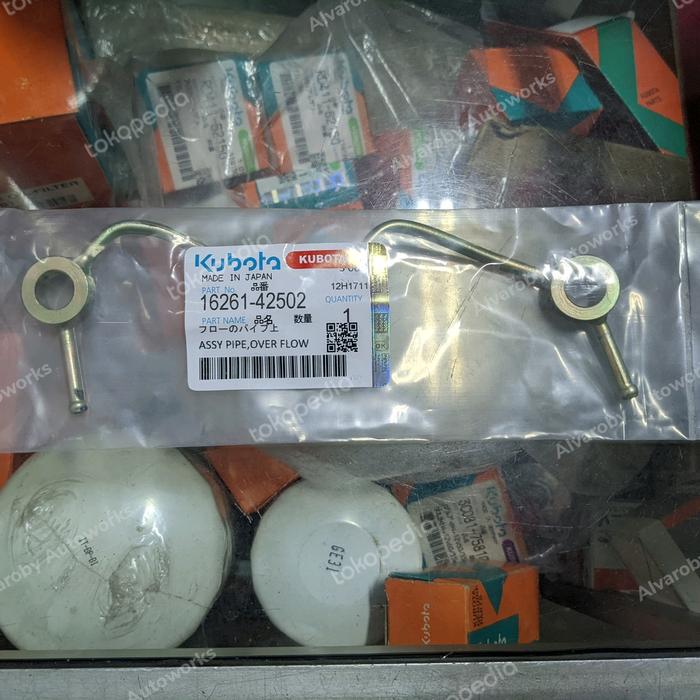 Jual ASSY PIPE, OVER FLOW KUBOTA 16261-42502 - Jakarta Pusat - Alvaroby ...