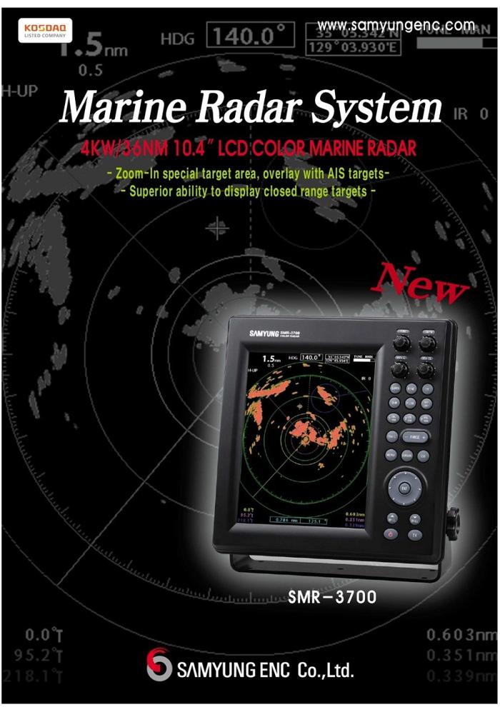 Jual SAMYUNG SMR-3700 Marine Radar System - Mitra Sejahtera - Kota ...