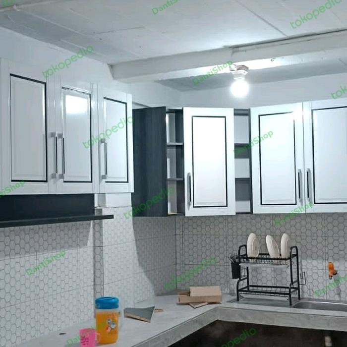 Jual Kitchen Set Atas Letter L / Lemari Gantung / Rak Gantung Dapur 980 ...