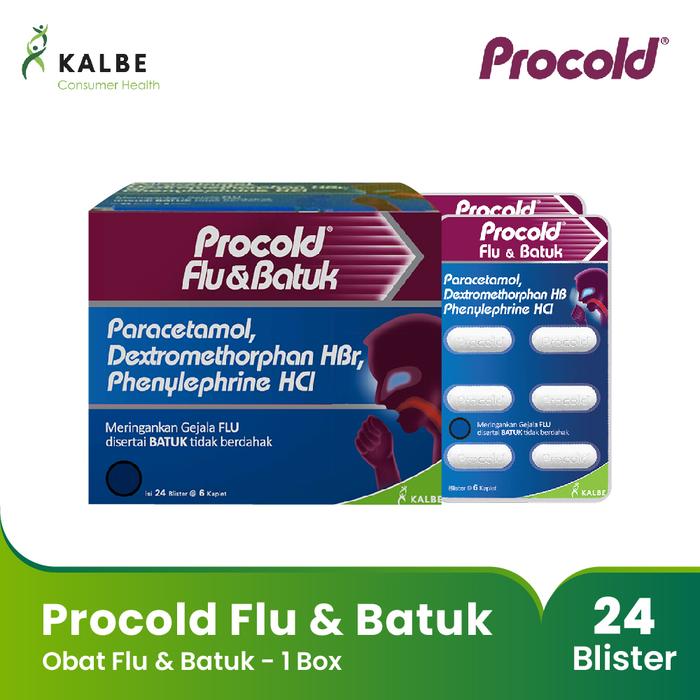 Promo PROCOLD FLU & BATUK - Obat Flu & Batuk 1 Box - Kota Tangerang ...