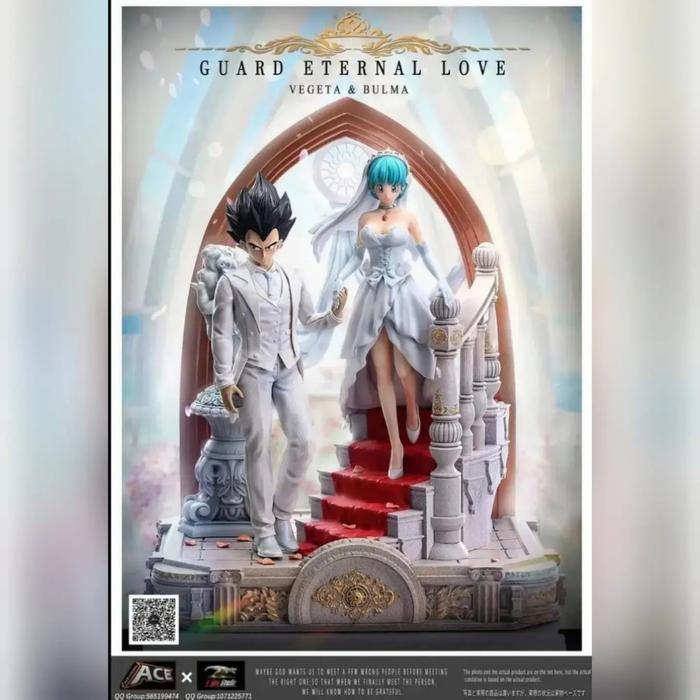 Jual VEGETA & BULMA BY ACE STUDIO (PREORDER) RESIN STATUE DRAGON BALL ...
