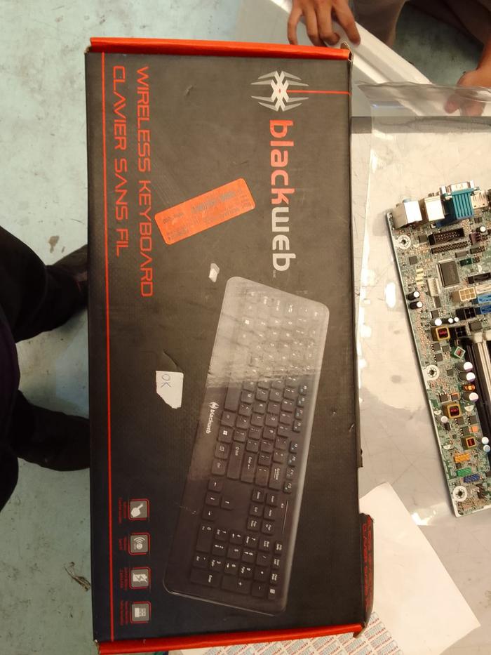 Jual WIRELESS KEYBOARD BW K950 BLACKWEB CLAVIER SANS FIL - Jakarta ...