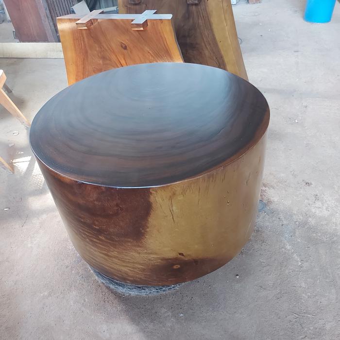 Jual Coffe Tabel Bulat Kayu Trembesi Solid 80 x 80 x 40cm - Kab. Jepara ...