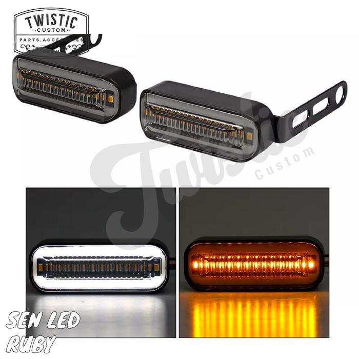 Jual Lampu Sen Sein LED Ruby Motor Universal Custom - Kota Tangerang ...