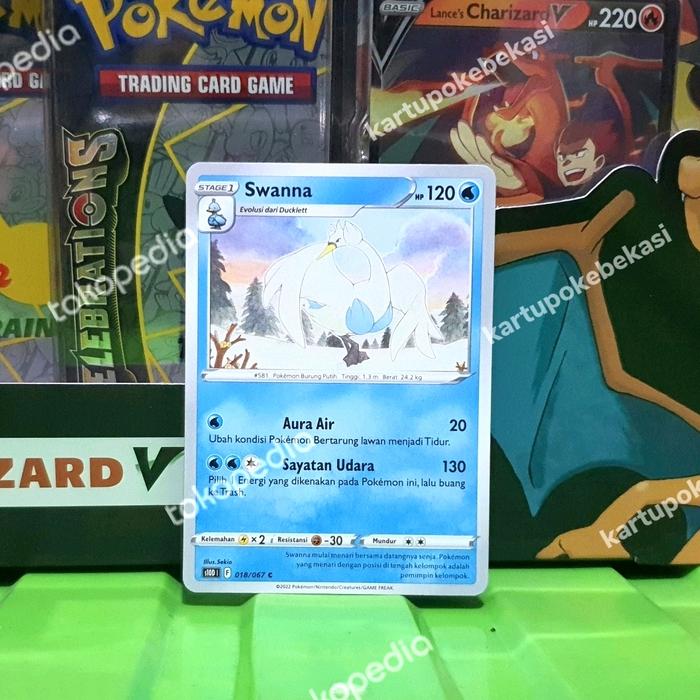 Jual Swanna C S10D 018/067 kartu pokemon TCG Indonesia - Kota Bekasi - kartupokebekasi | Tokopedia