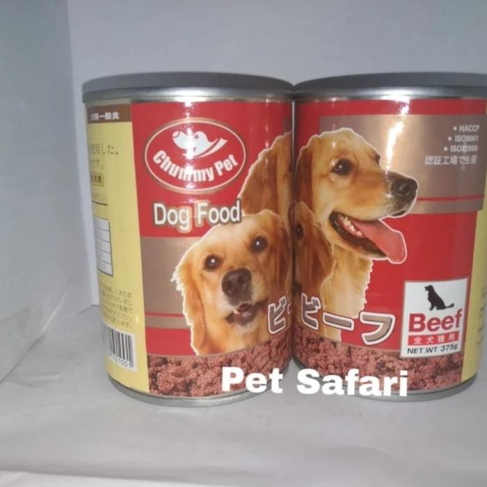 Jual Makanan Anjing Basah Ekonomis Kaleng Chummy Pet All Variants 375gr ...
