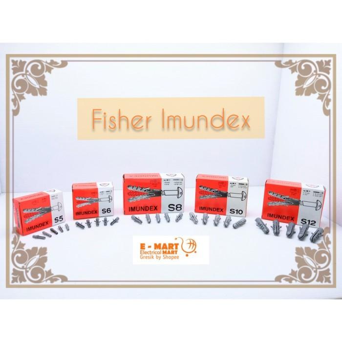 Jual [100PCS] IMUNDEX Fisher S6 Viser Lubang Tembok Tanam Dinding Fiser S 6 - Kota Surabaya ...