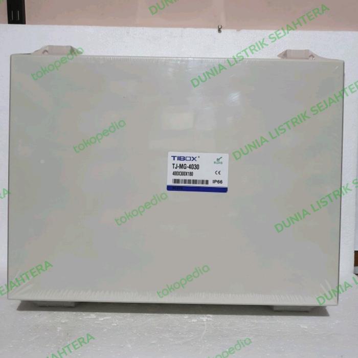 Jual Box Panel / Tibox PVC / Junction Box PVC 400x300x180 IP66 ABS ...