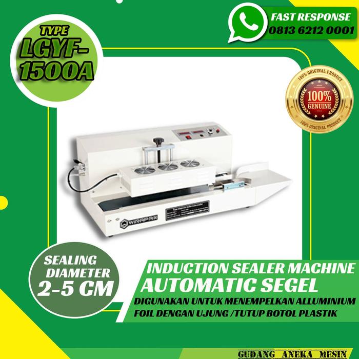Jual Mesin Segel Botol Otomatis Automatic Induction Sealer Type LGYF ...