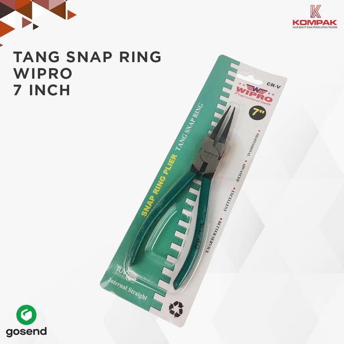 Jual Tang Snapring 7" IS WIPRO Tang Spi Lurus Tutup Internal Straight ...