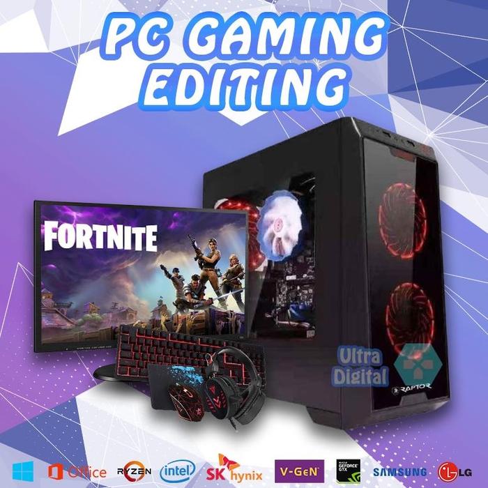 Jual PC Spek Gaming AMD Ryzen 3 PC Custom RAM 16GB SSD 120GB Computer - Jakarta Barat - kania ...