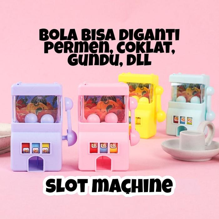 Jual Mainan anak Mini Jackpot Machine / Kado Mainan anak Mini lottery ...