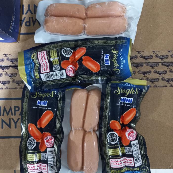 Jual Sosis Singles Mini Kanzler Sosis Mini singles pack 65g isi 4pc - Jakarta Pusat - SinarMurni ...