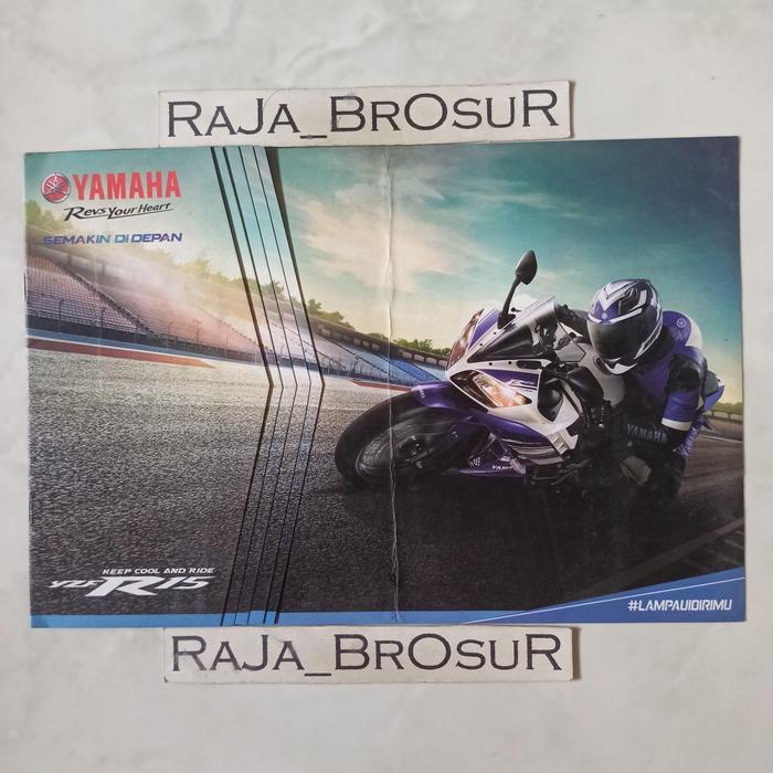 Jual Poster brosur katalog booklet Yamaha YZF R15/Yamaha R15 2015 - Kab ...